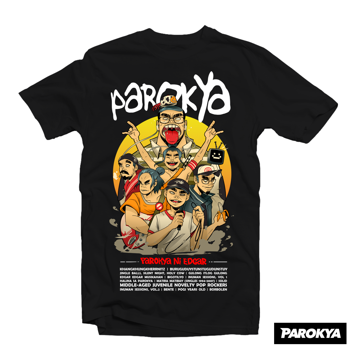 THE PAROKYA STORE "PAROKYAZ" Black | Lazada PH