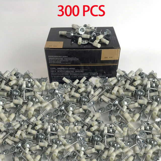 【In stock】100 pieces steel nail gun manual mini rivet fire nail small ...