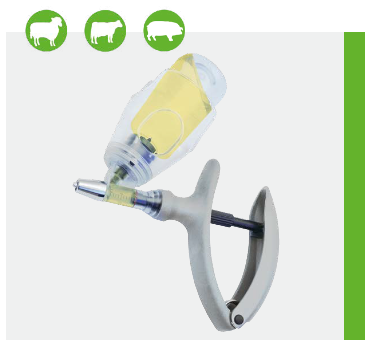 HSW Eco-Matic Automatic Self-filling Syringe / Vaccinator, with bottle ...