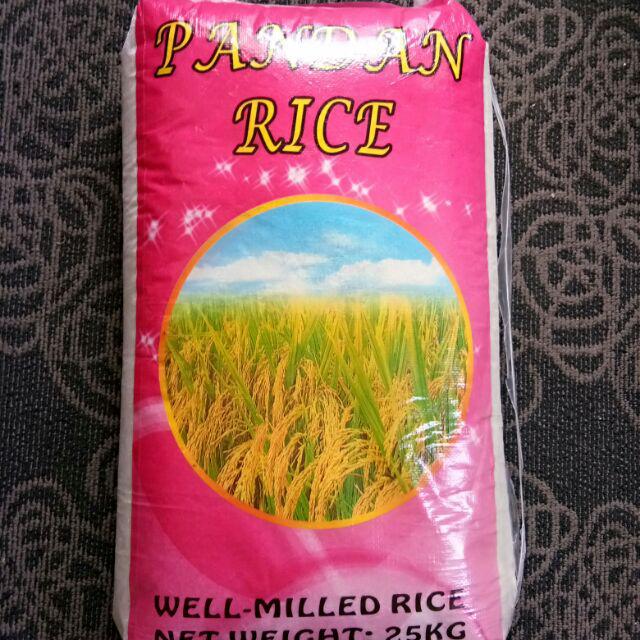 Rice 25kg Special Rice, Denorado, Pandan, Sinandomeng, Denorado ...