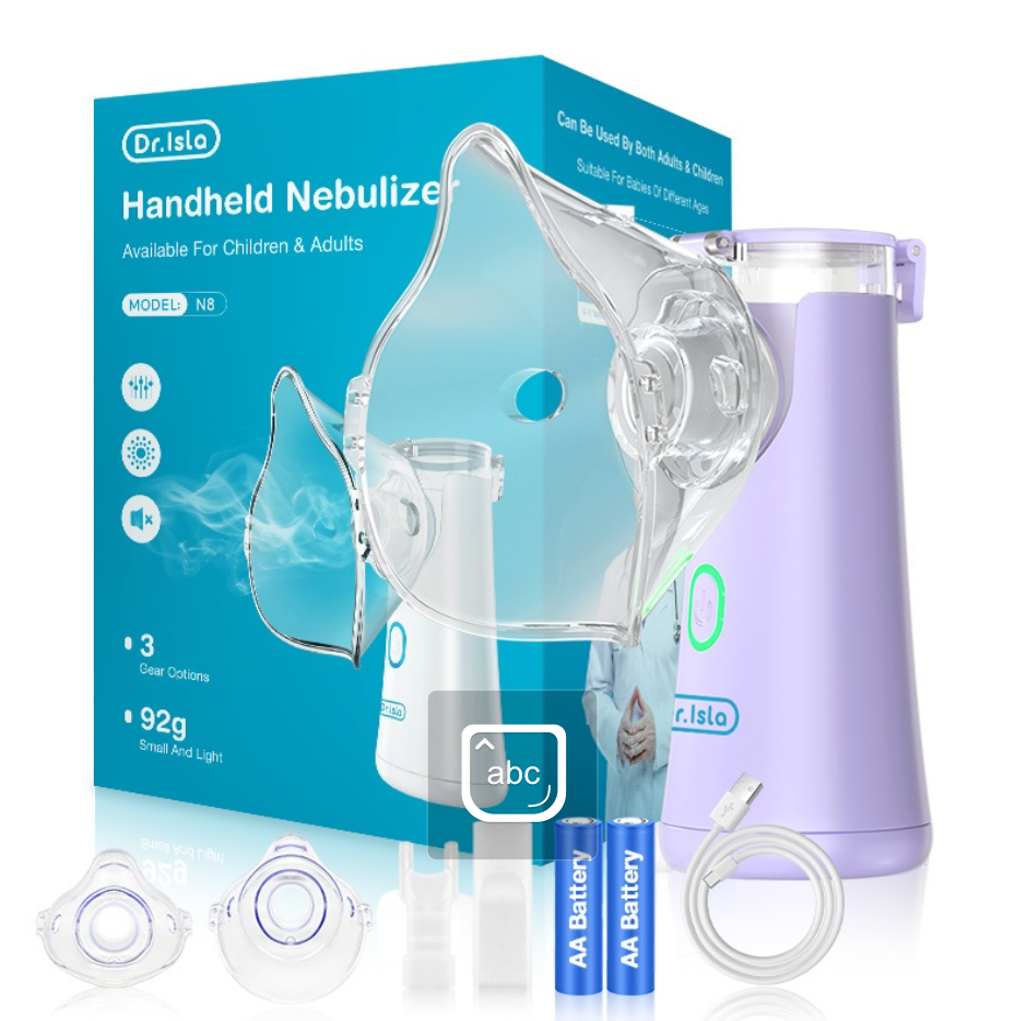 PREFFERED Portable Nebulizer Handheld Kids Adult Atomizer Inhaler ...