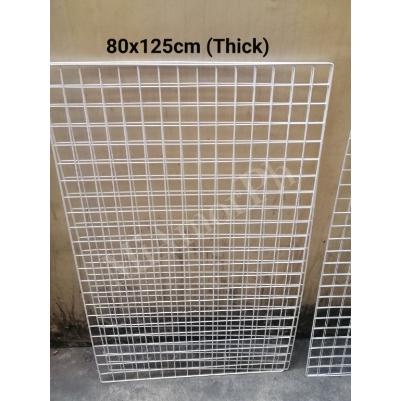 [80x125cm] WIRE WALL GRID PANEL | BACKDROP WIRE MESH | WALL DECOR ...