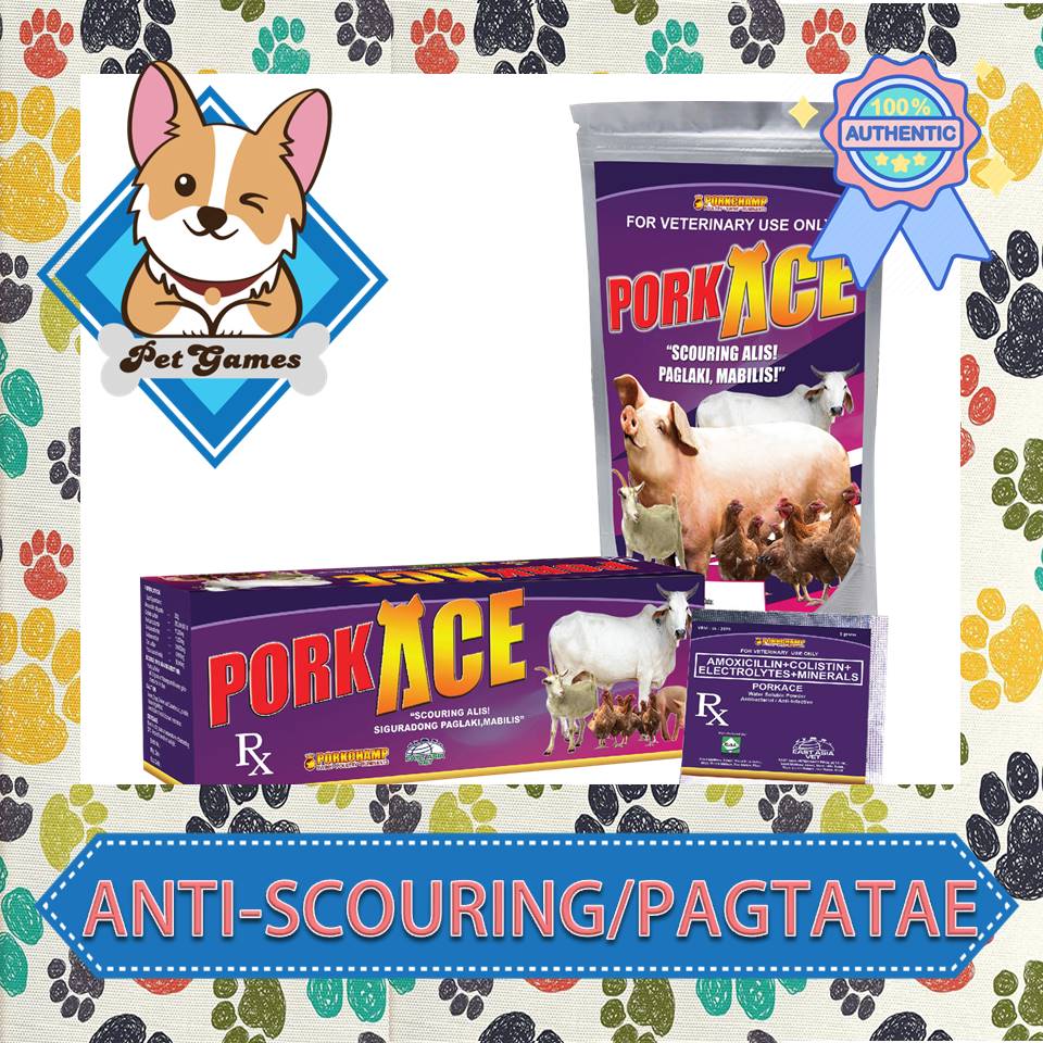 Pork Ace Anti-Scouring for Farm Animals - 10 Sachets | Lazada PH