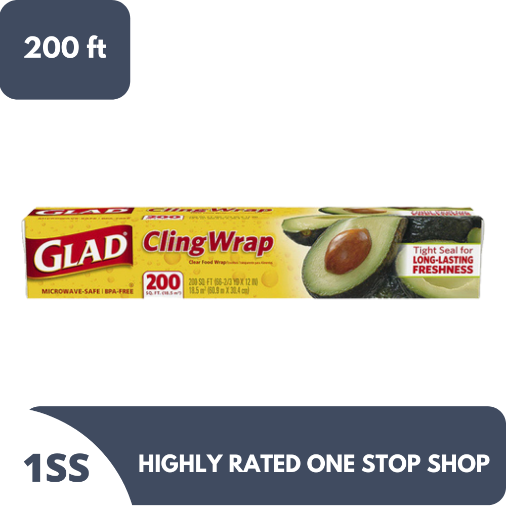 Glad Cling Wrap 200ft | Lazada PH