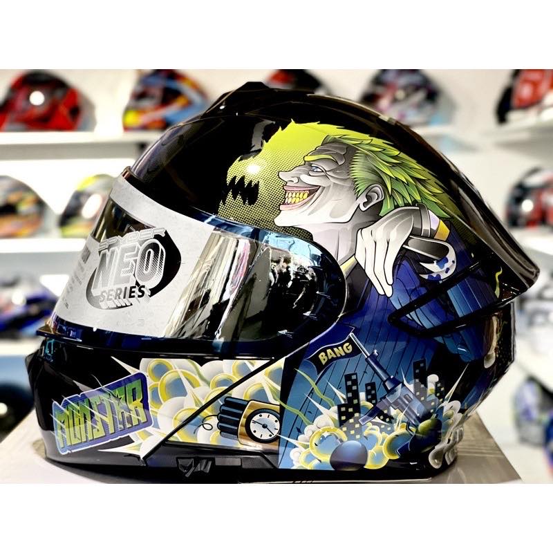 Spyder Neo Force Monstar Modular Dual Visor Helmet with Free Clear ...