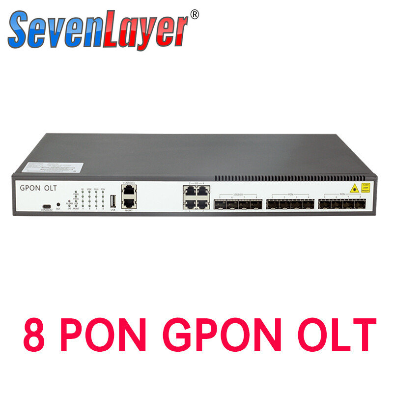 GPON OLT 8PON ports 8 ports GPON OLT module USB 4 SFP+ compatible with ...