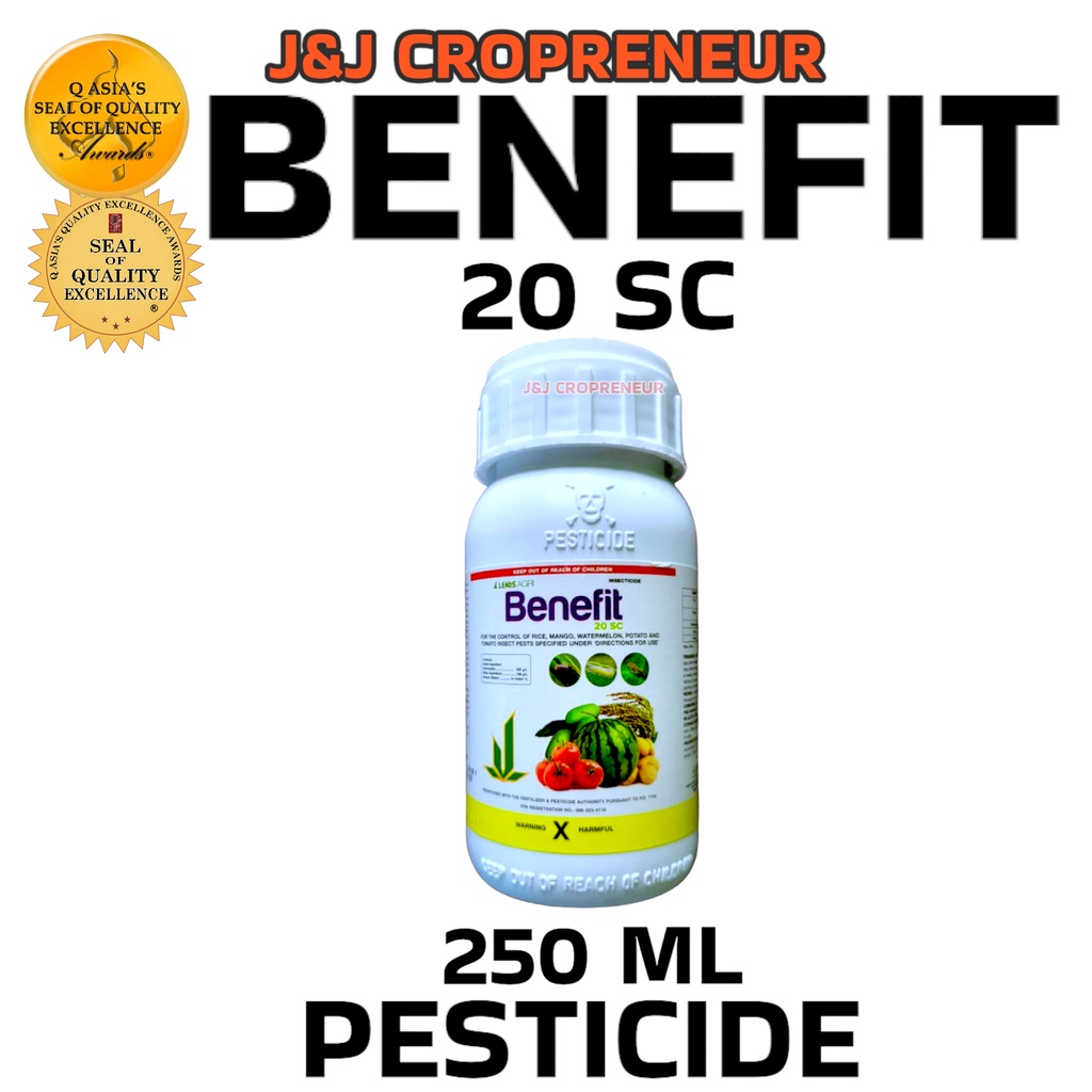 BENEFIT 20 SC CARBOSULFAN ( 250 ML ) BY LEADS AGRI | Lazada PH