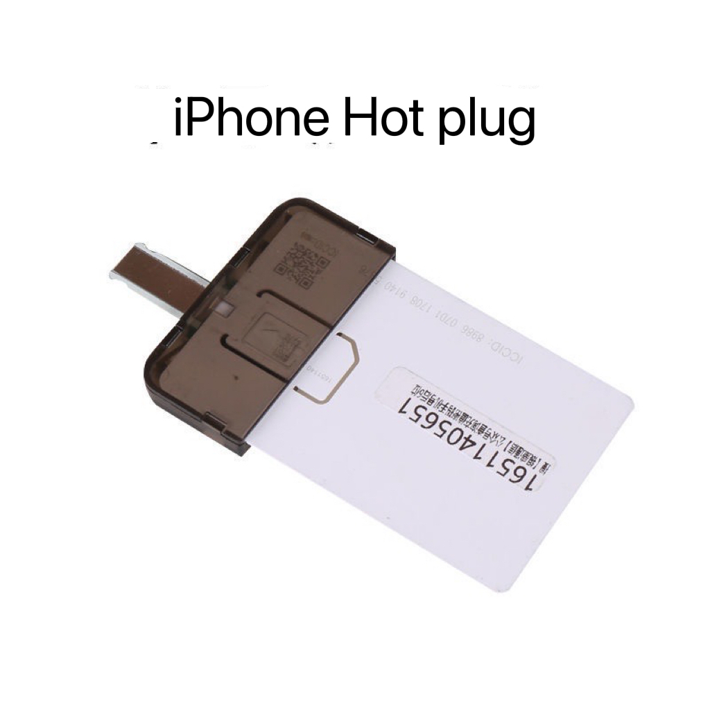 Hot plug Apple hot-swappable large card device SIM restart-free quick ...