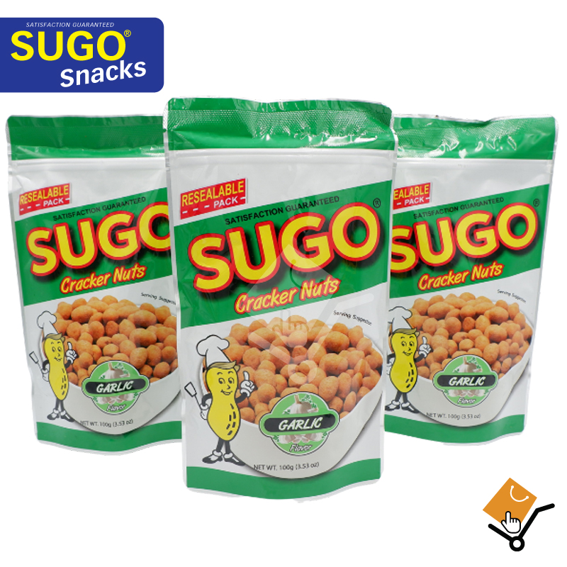 Sugo Cracker Nuts Set of 3 100g | Lazada PH