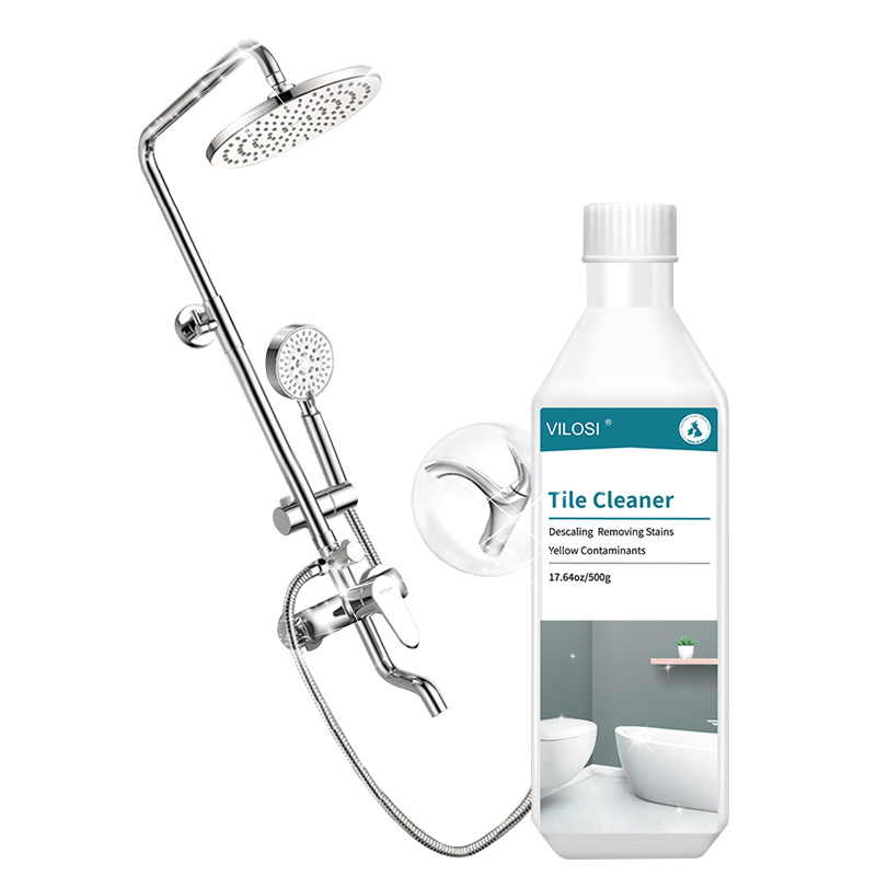 vilosi bathroom tiles cleaner stain remover spray 500g remove stubborn water scale deodorize ...