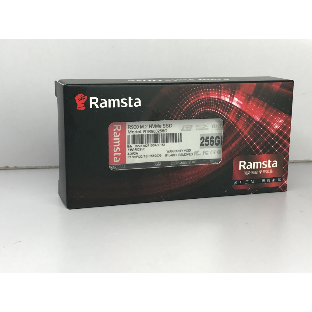 RAMSTA NVME R900 M.2 PCIe SOLID STATE DRIVE SATA III 6GB/s (SSD 256GB ...