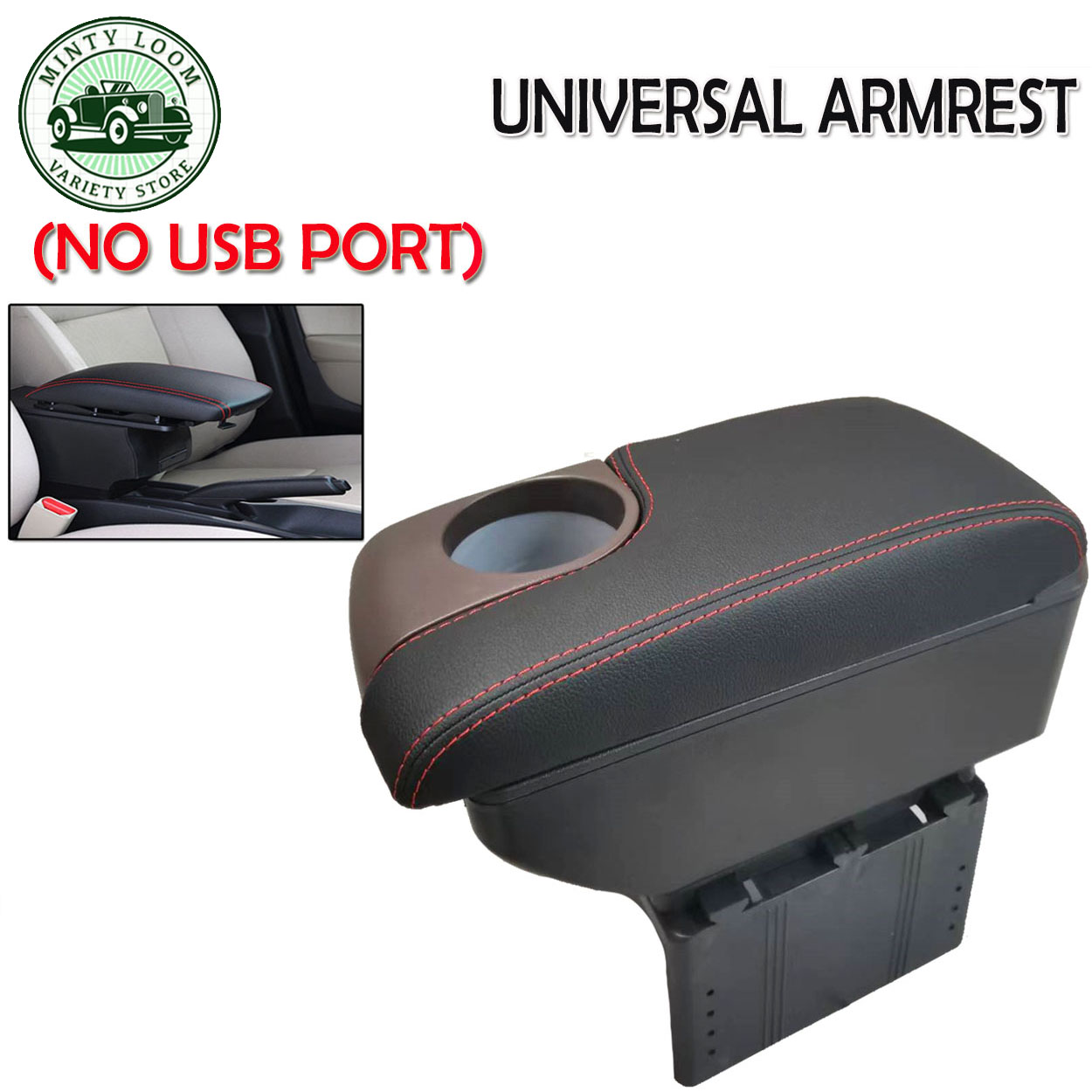 Universal Car Armrest Storage Box (Premium Center Console) | Lazada PH