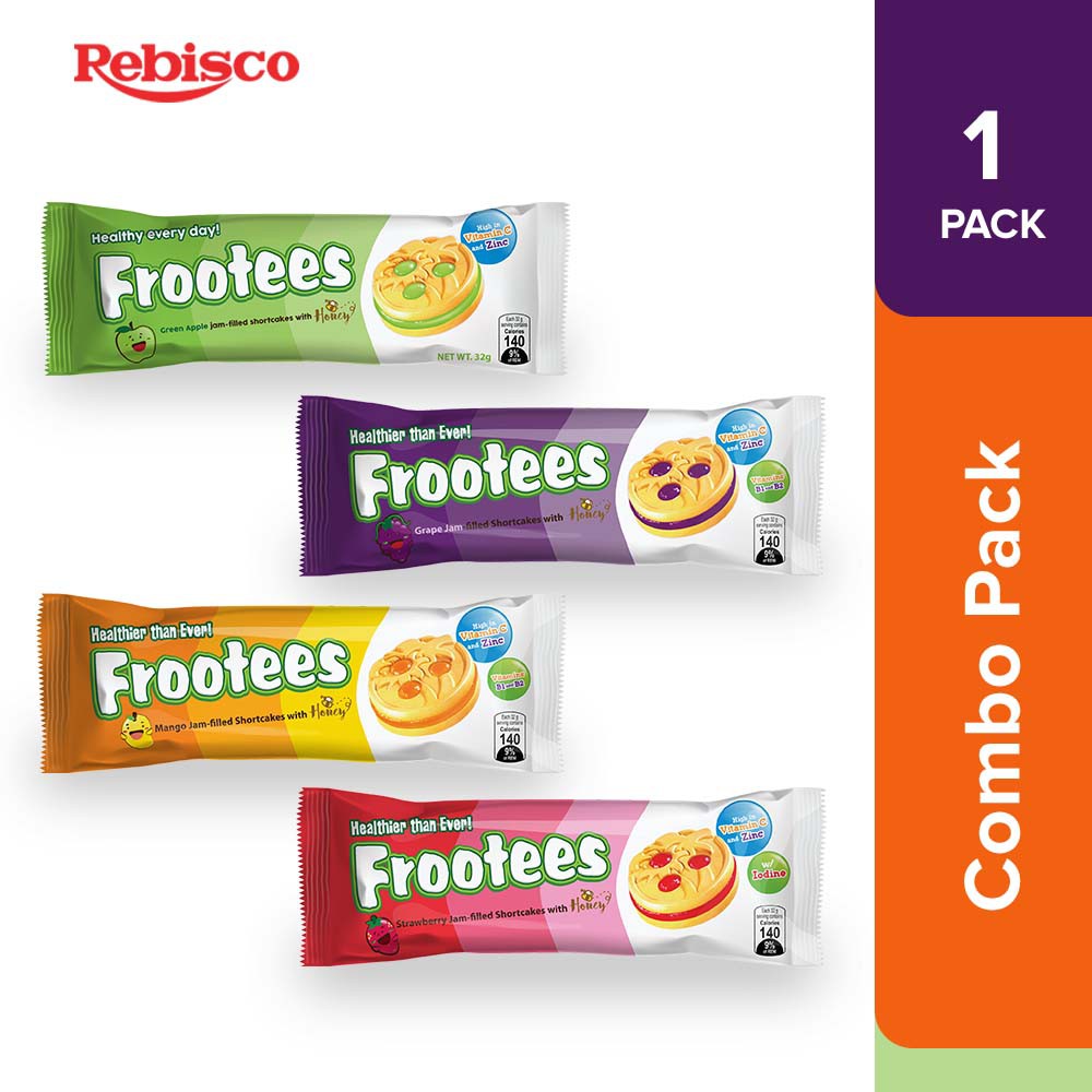 Frootees Combo Cookie Sandwich 32G X 10Pcs | Lazada PH