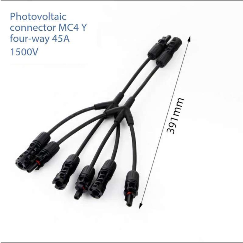 MC4 3 WAY Connector Y4 Pair for Paralleling Solar Panel | Lazada PH