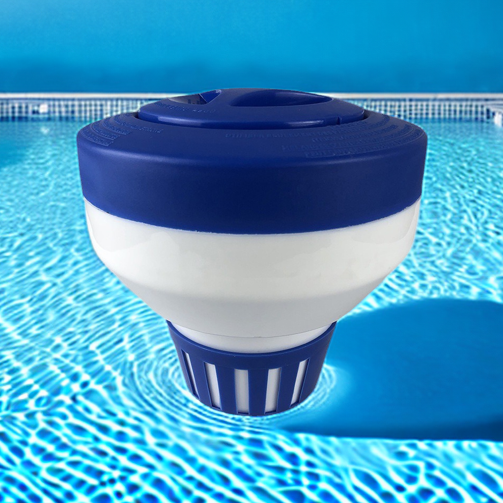 Floating Pool Chlorine Tablet Dispenser for Swimming Pools Adjustable ...