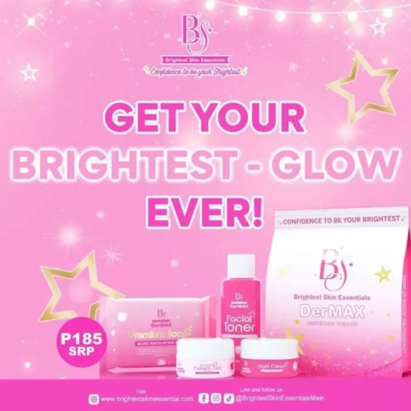 Authentic Original Brightest Skin Essentials DERMAX | Lazada PH