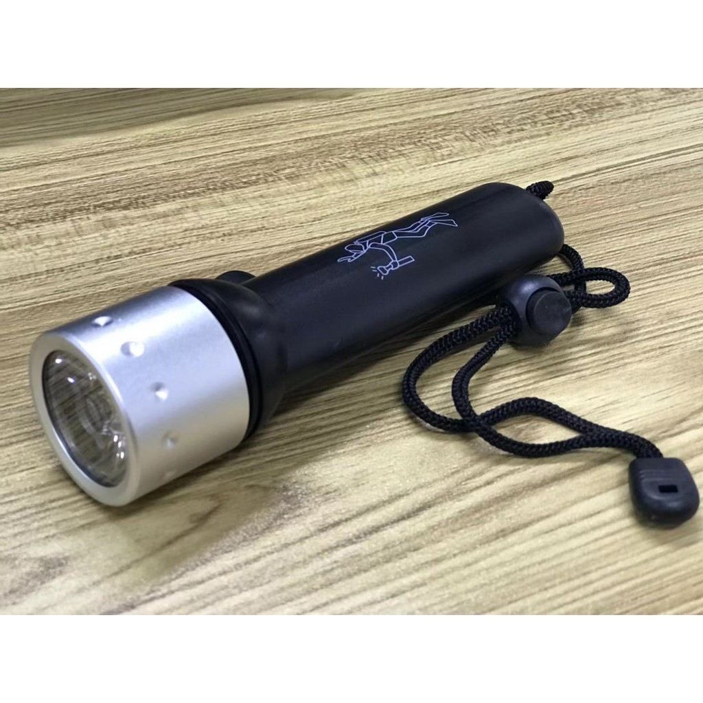 Edwin n UNANGPWESTO Shallow LED Underwater 50M Scuba Diving Flashlight ...