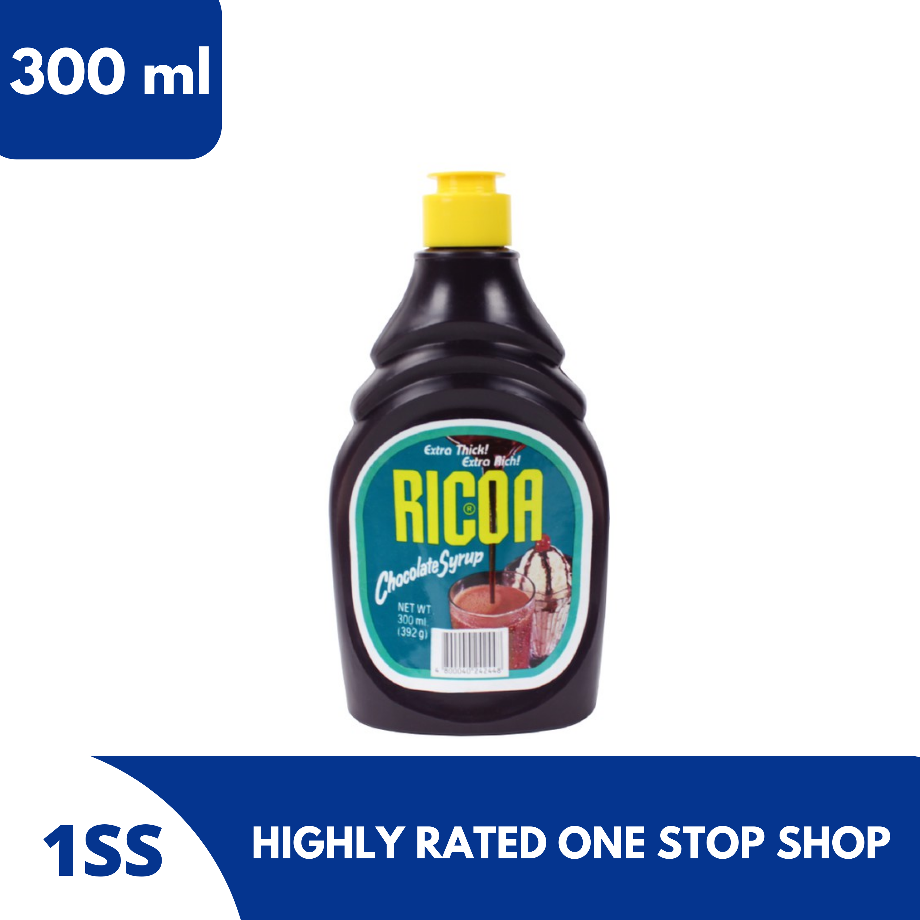 Ricoa Chocolate Syup, 300ml | Lazada PH