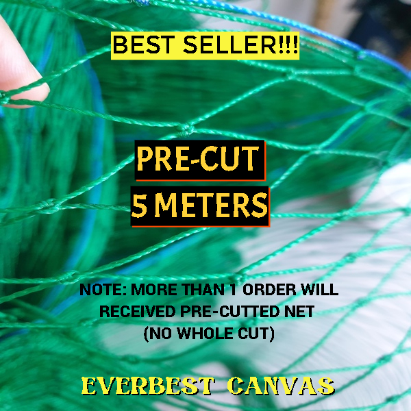 POLYNET / 5-6FT x 5 METERS / 1 INCH EYE / PRE-CUT / POULTRY NET ...