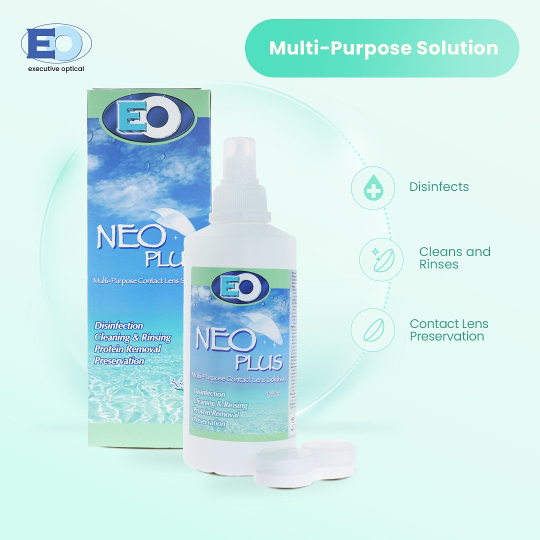EO Neo Plus 360ml Multi-Purpose Contact Lens Solution | Lazada PH