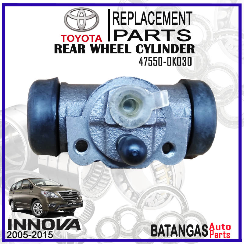 WHEEL CYLINDER ASSEMBLY TOYOTA INNOVA 2005-2015 NIKKO 47550-0K030 ...
