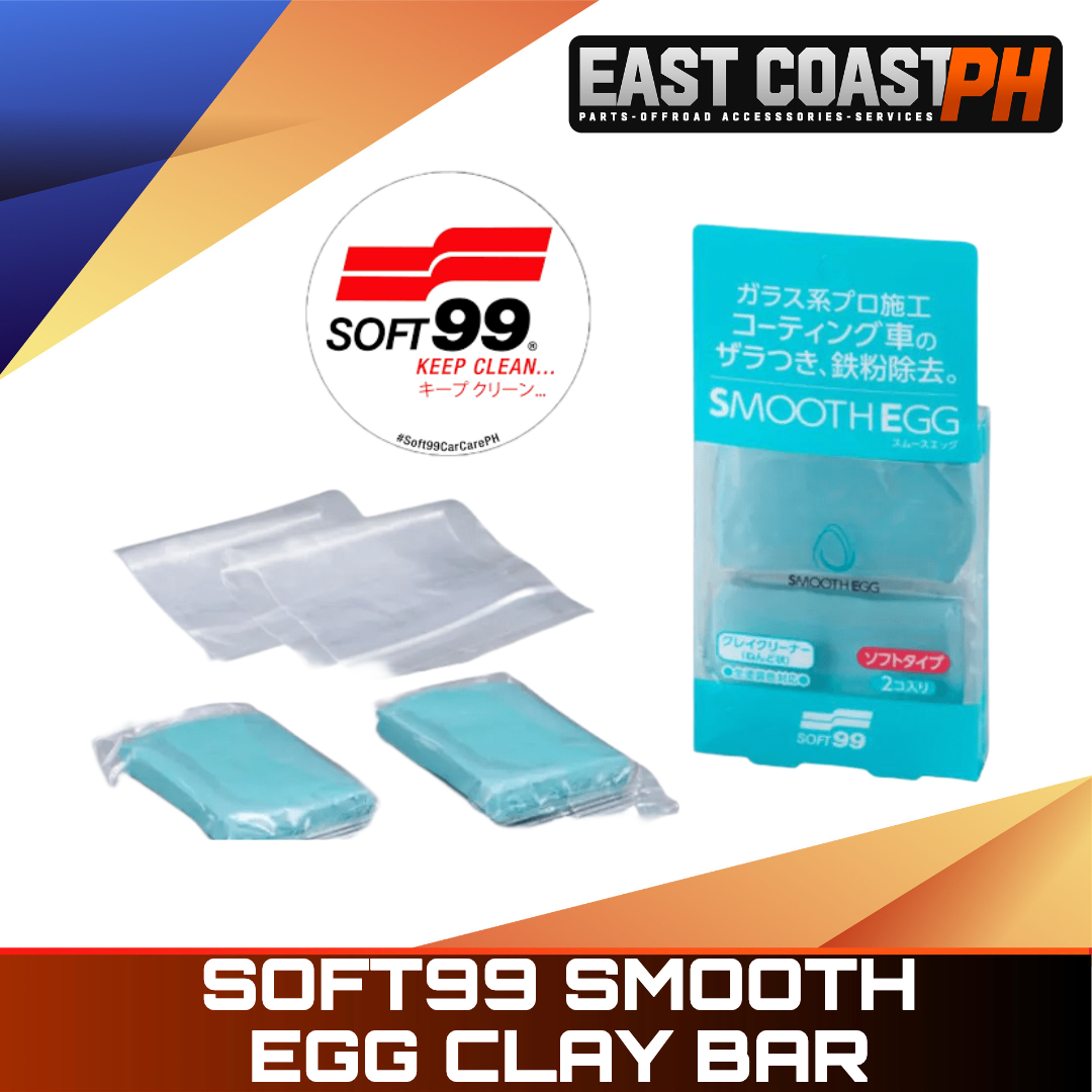 SOFT99 Smooth Egg Clay Bar / Car care Product / Authentic | Lazada PH