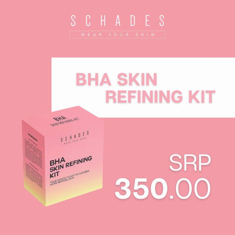M$ySchades BHA Refining Kit Acne Buster | Lazada PH