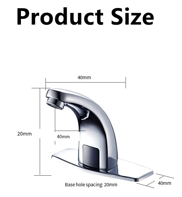 【Local delivery】 1 Set Infrared Sensor Faucet Automatic Touchless ...