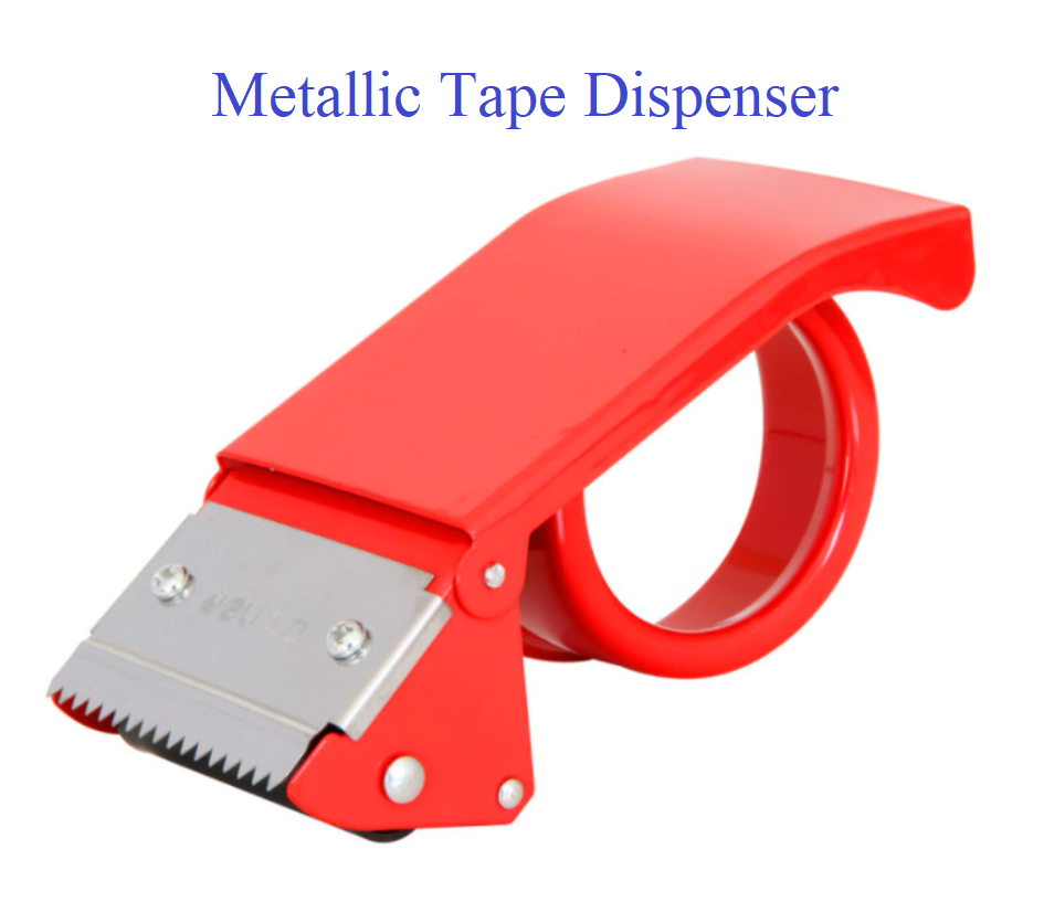 Tape Dispenser Metallic Packaging Tape Cutter Metal Tape Dispenser for ...