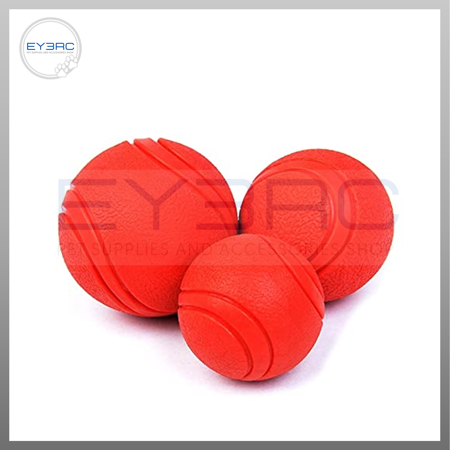 Pet Heavy Duty Solid Rubber Ball | Lazada PH