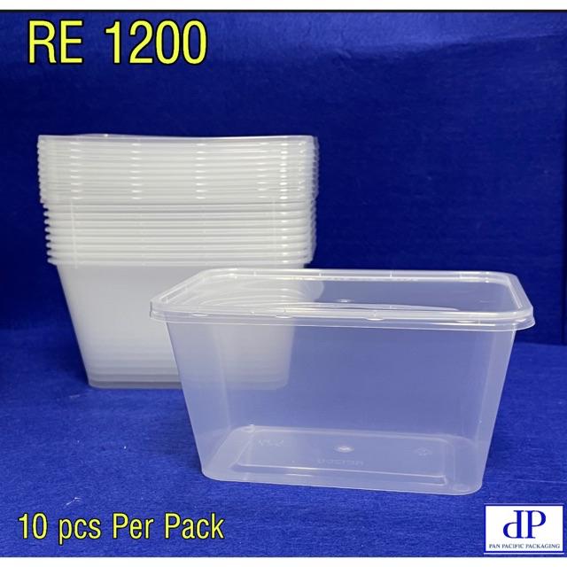 Microwavable containers tub - re 500 , re 750 , re1000 , re 1200 - 10 ...