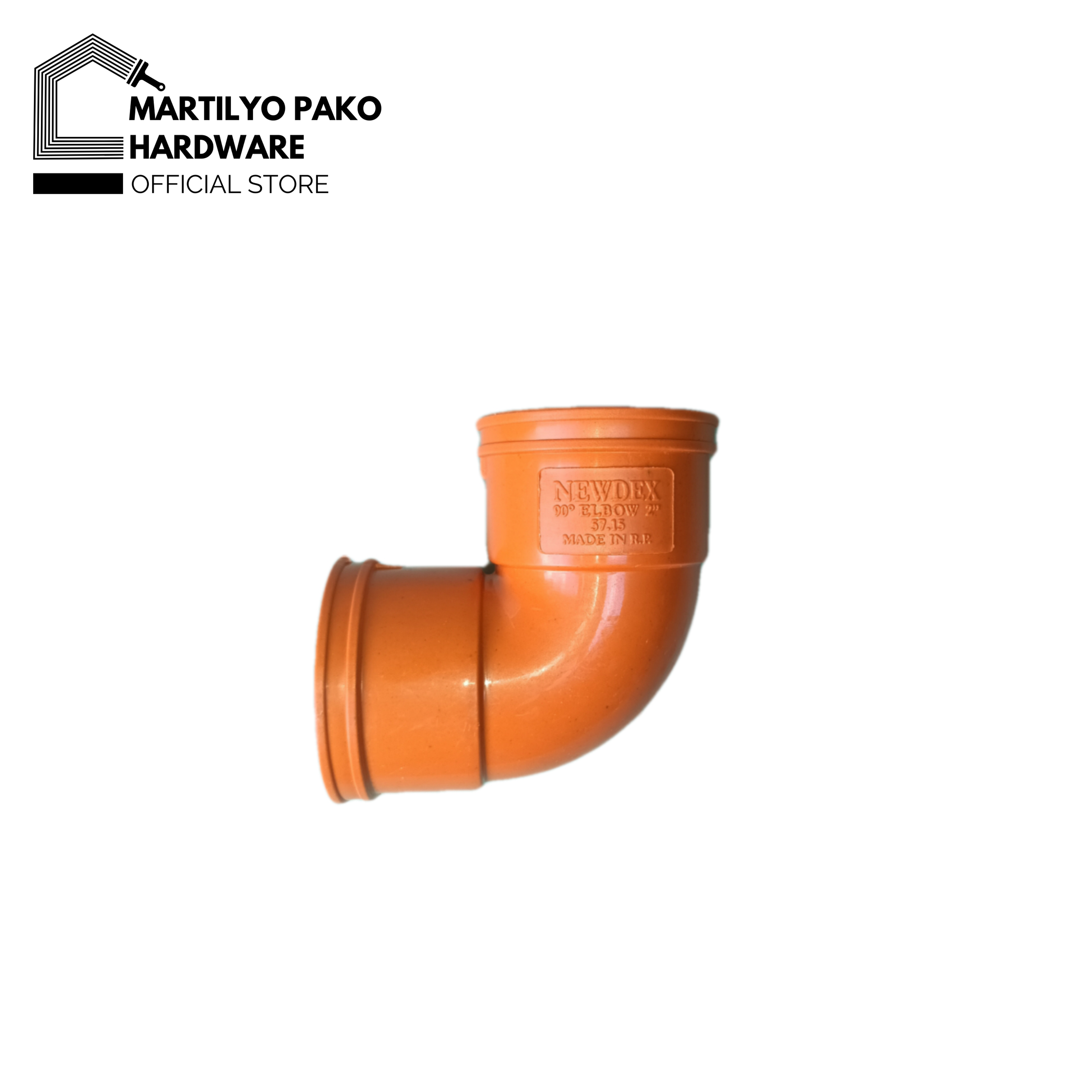 NEWDEX PVC Orange Elbow 90°(1/4 bend) 2 inches, 3 inches, and 4 inches ...