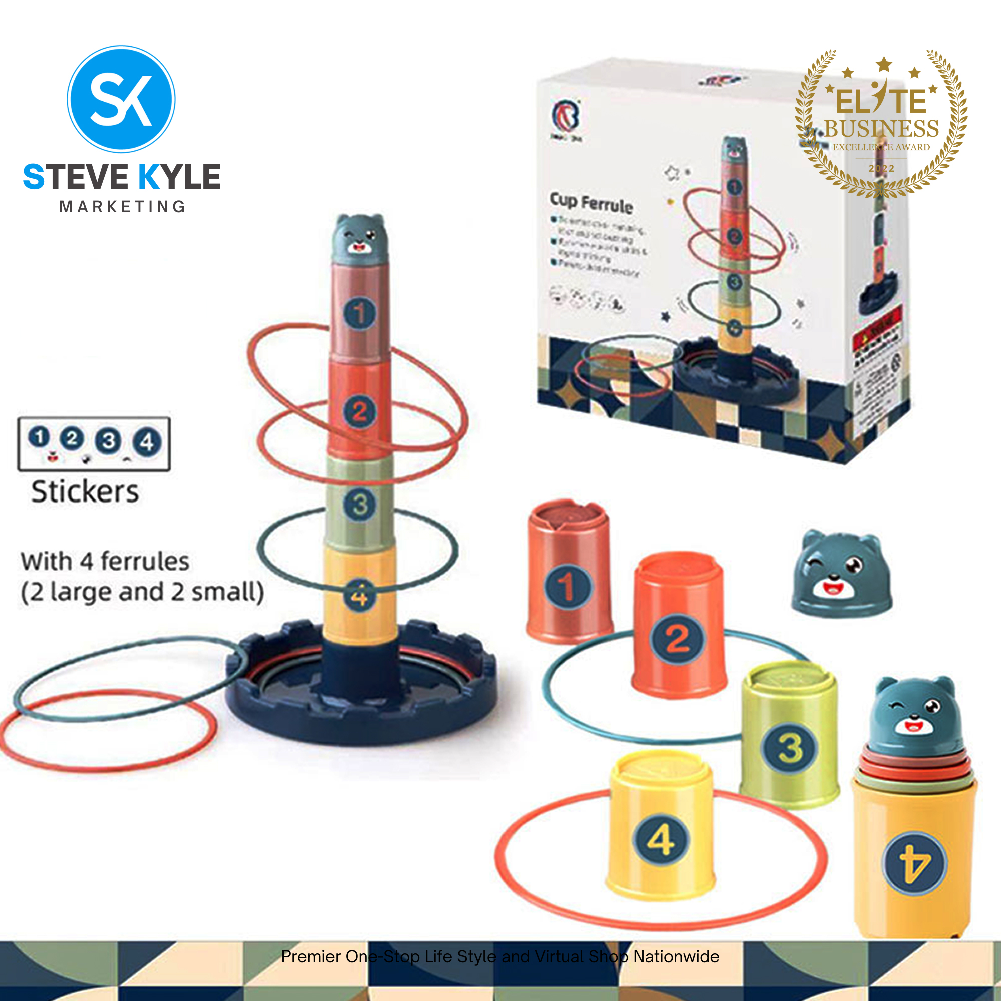 Folding Cup Set Circle Toys Ferrule Cup | Lazada PH