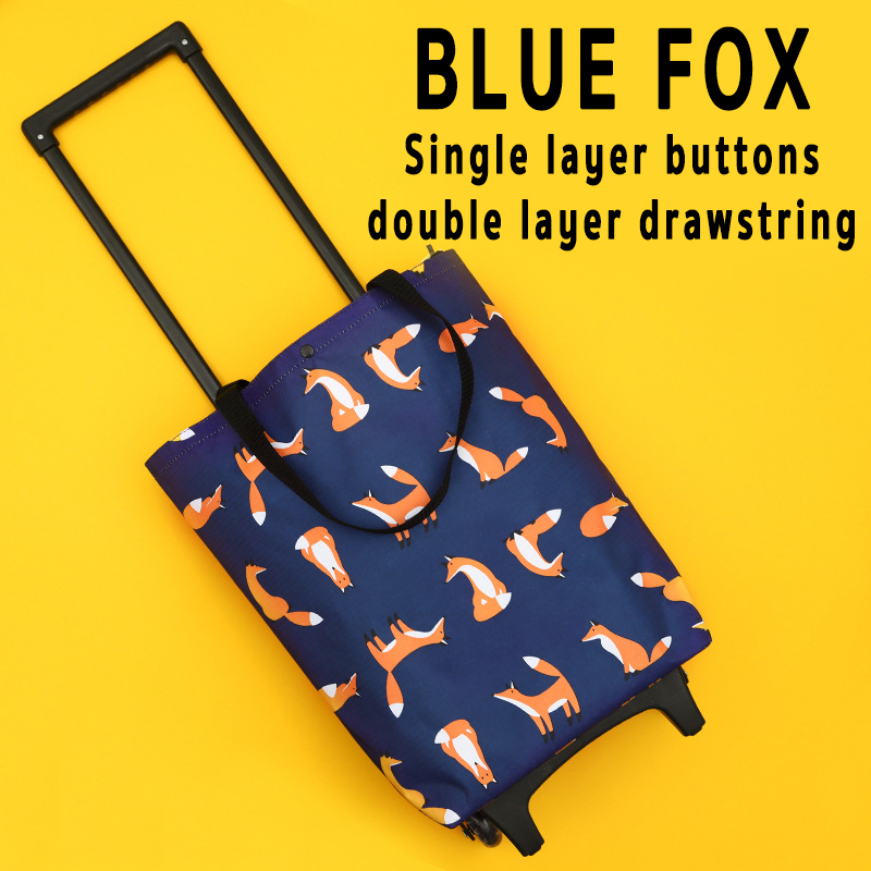 trolley bag shopping cart trolley Push cart trolley cart Foldable ...