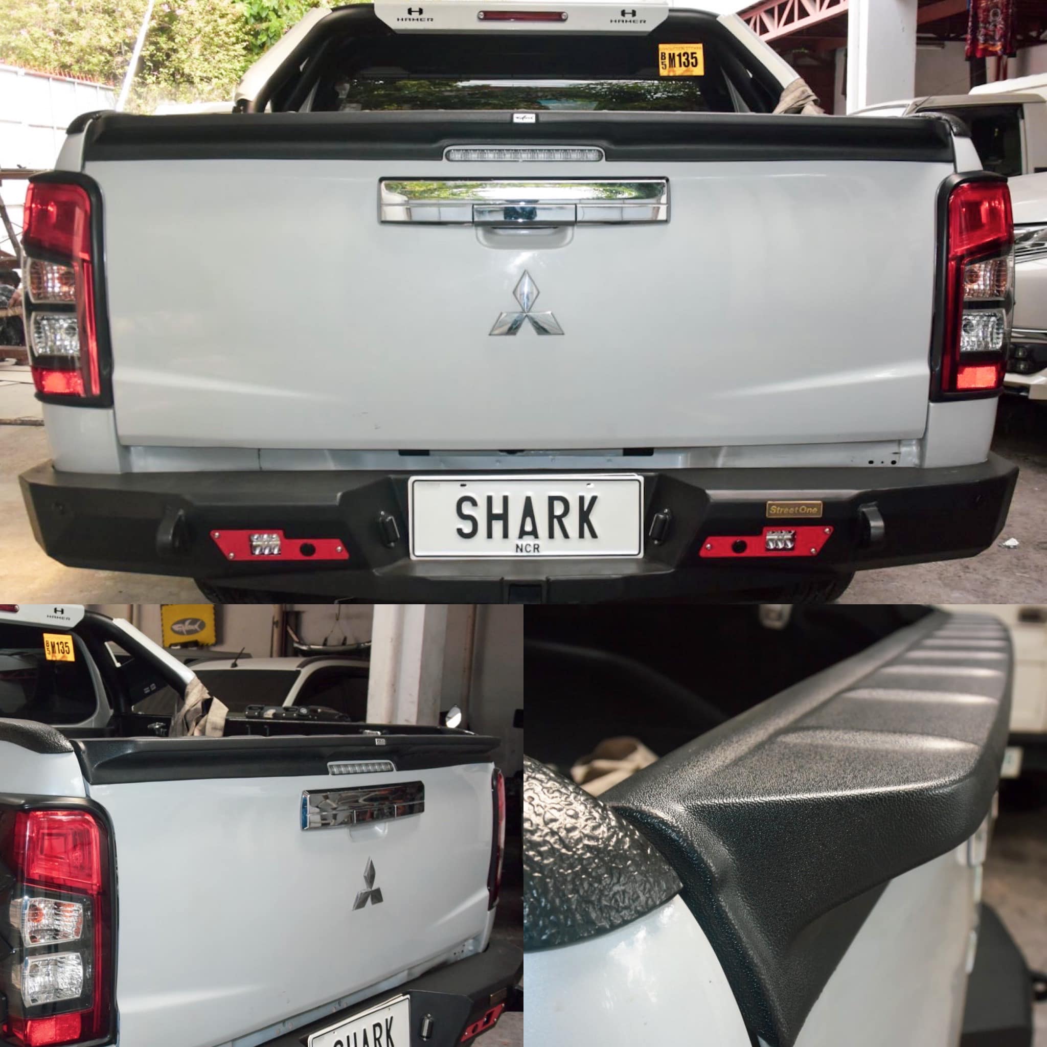 Mitsubishi Strada 2019-2023 100% Genuine Shark Brand Rear Tail Gate ...