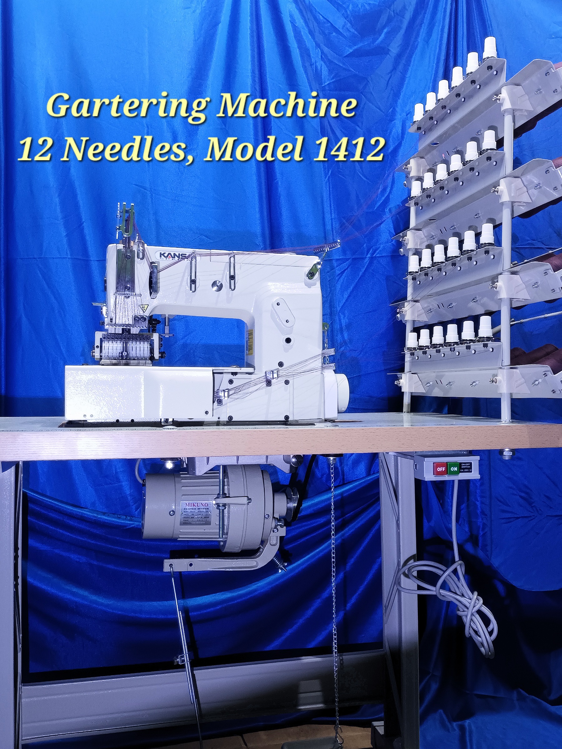 12 Needles KANSAI Gartering Machine (MODEL DFB-1412) (BRAND NEW ...