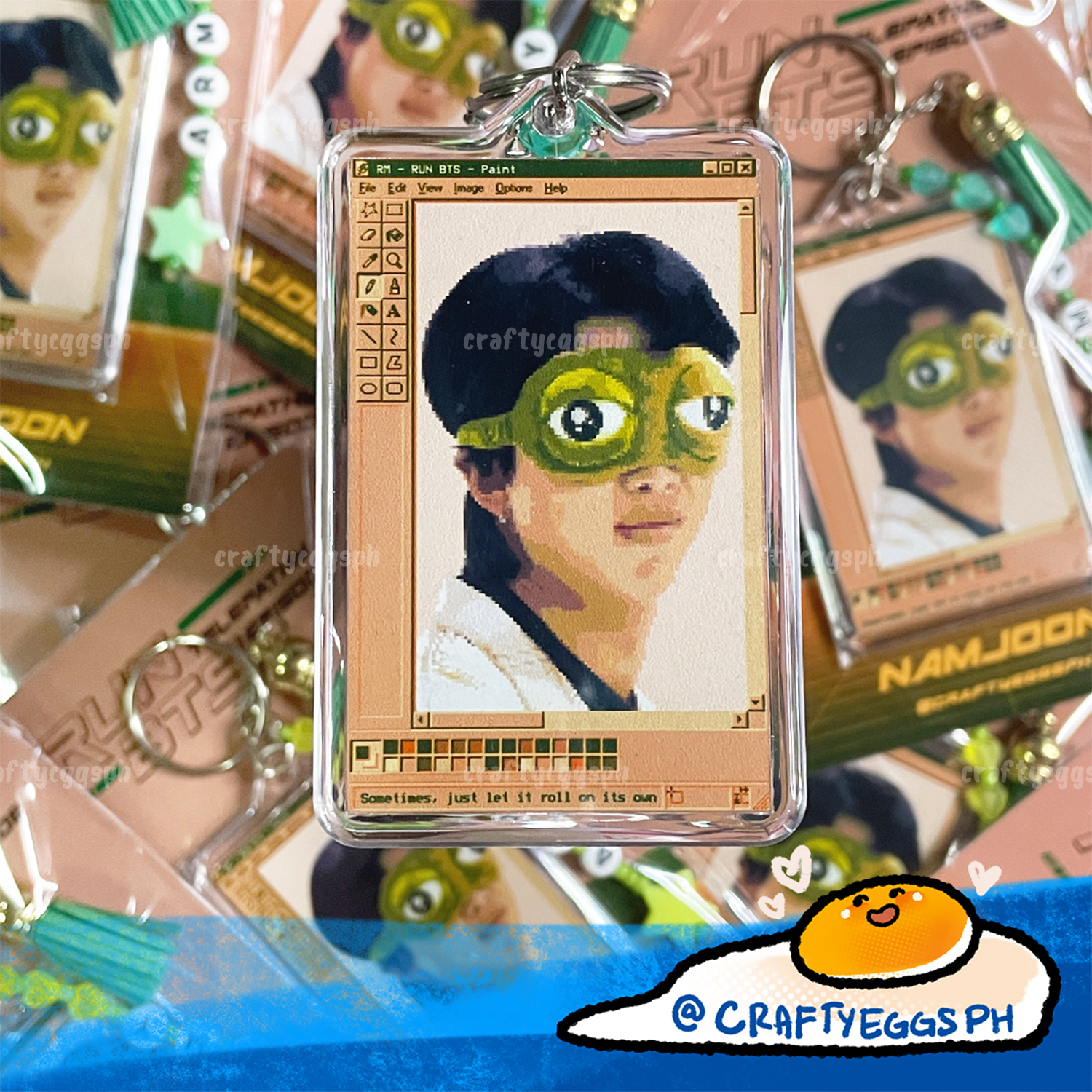 [RUN BTS] RM Keychain | Lazada PH