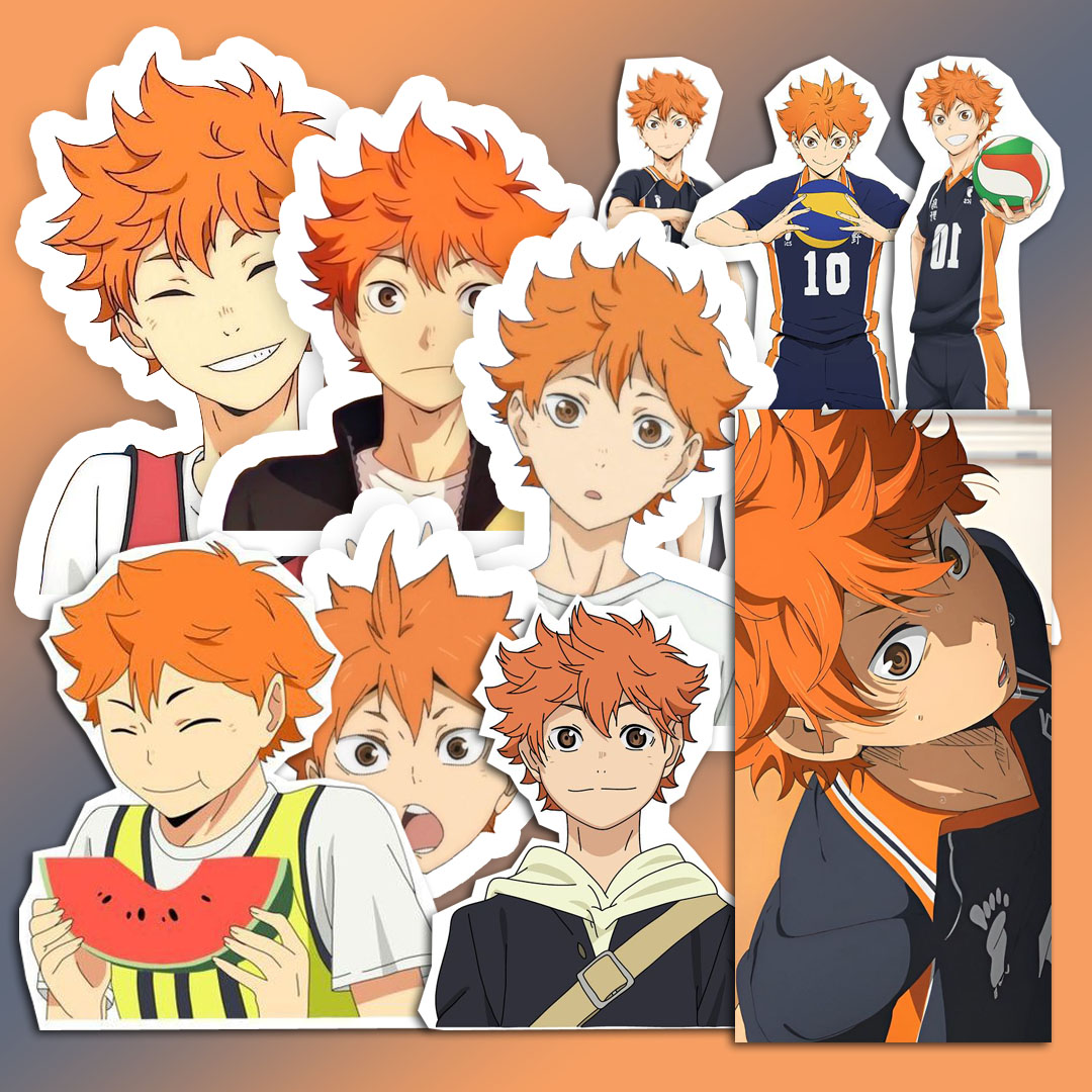 Haikyuu Hinata Shoyo Stickers 10 ps. | Lazada PH