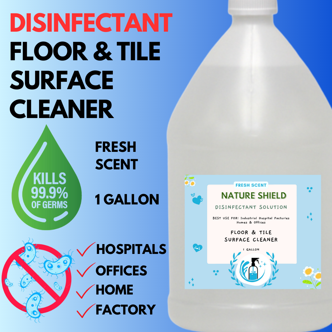 NATURE SHIELD DISINFECTANT CONCENTRATE 1 GALLON - SHIELD DISINFECTANT ...