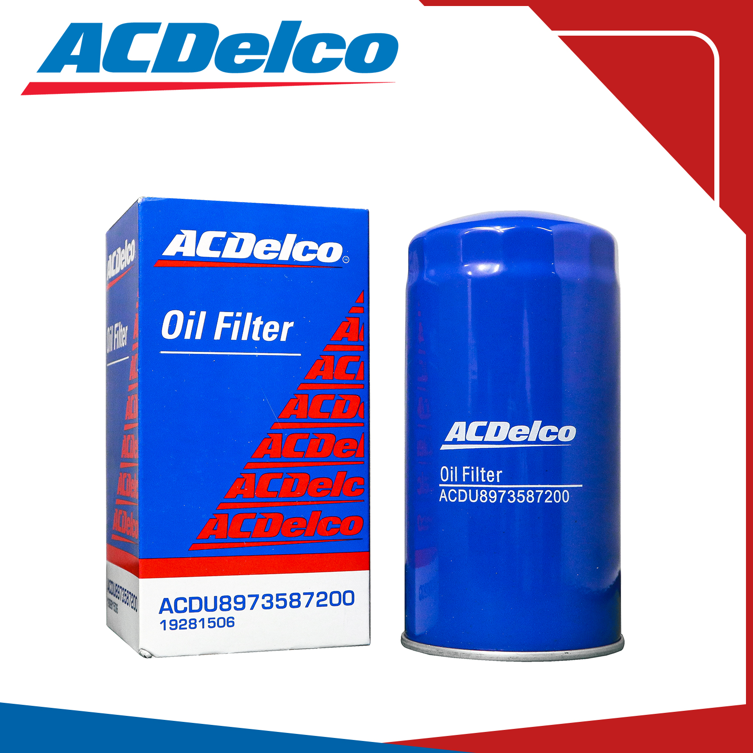 ACDelco Oil Filter for Isuzu Trooper (4JX1) Bighorn / Isuzu Dmax 2008 ...