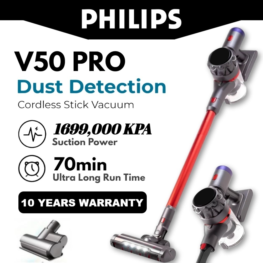 10 YEARS WARRANTY CORDLESS VACUUM V50 PRO/V30 PRO/V10 PRO/K9 PRO/K8 PRO ...