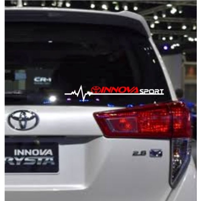 Toyota Innova Sport Sticker For Rear Windshield | Lazada PH