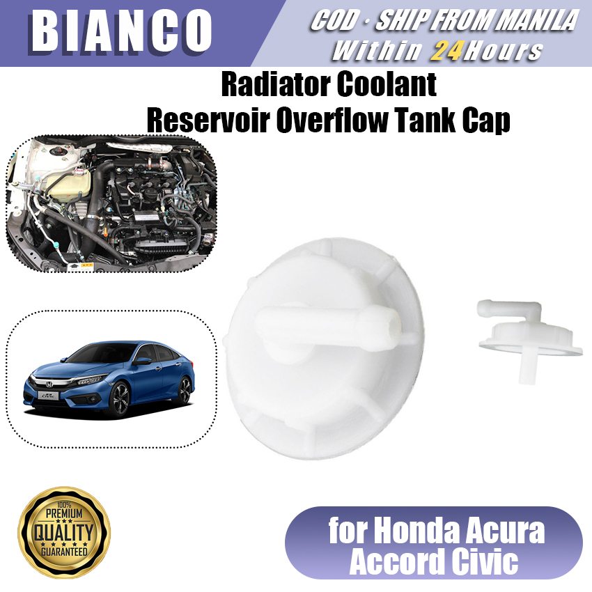 Honda Coolant Cap Cooling System Pressure Cap Radiator Coolant Overflow ...