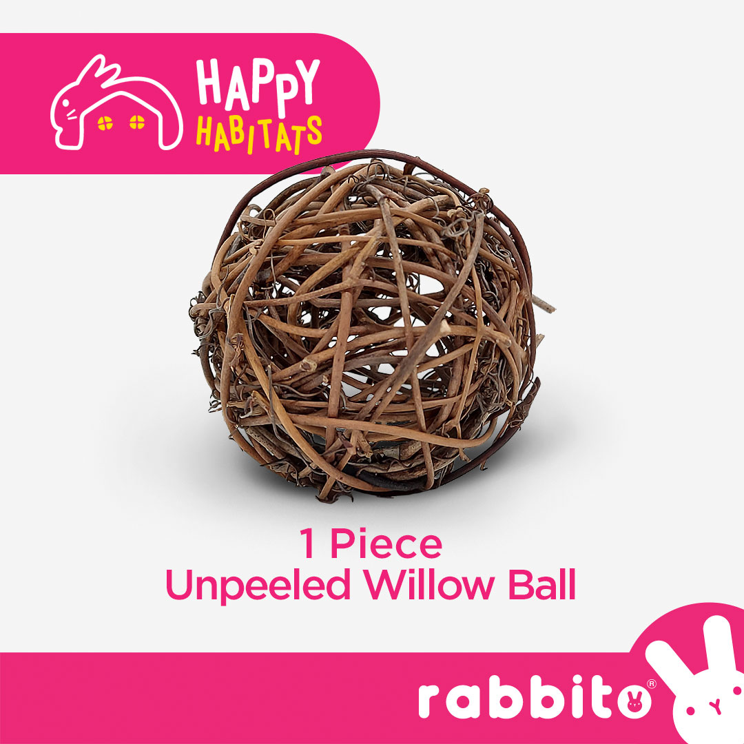 Happy Habitats All-Natural BINKY BALLS Toy for rabbits, guinea pigs and ...