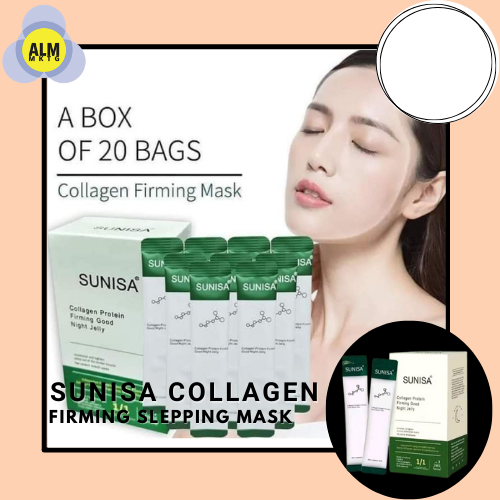 Sunisa Collagen Jelly Sleeping Mask Hydrating Moisturizing Whitening ...