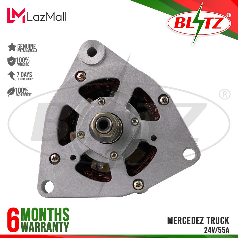 BLITZ ALTERNATOR ASSEMBLY MERCEDEZ TRUCK 24V/55A 6 MONTHS WARRANTY ...