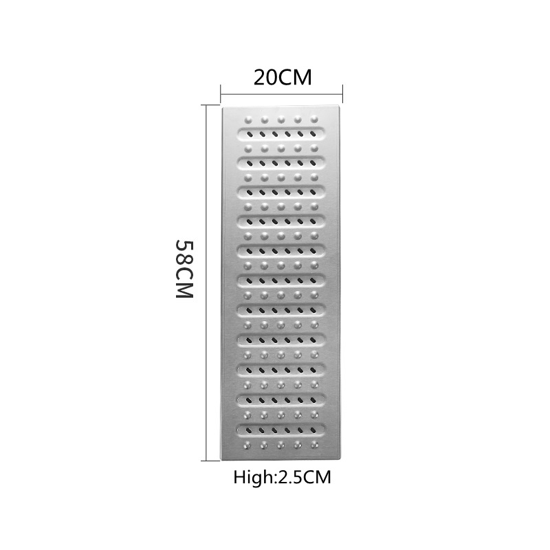 304Stainless Steel Coverplate of Trench Kitchen Sewer Cover201Hotel ...