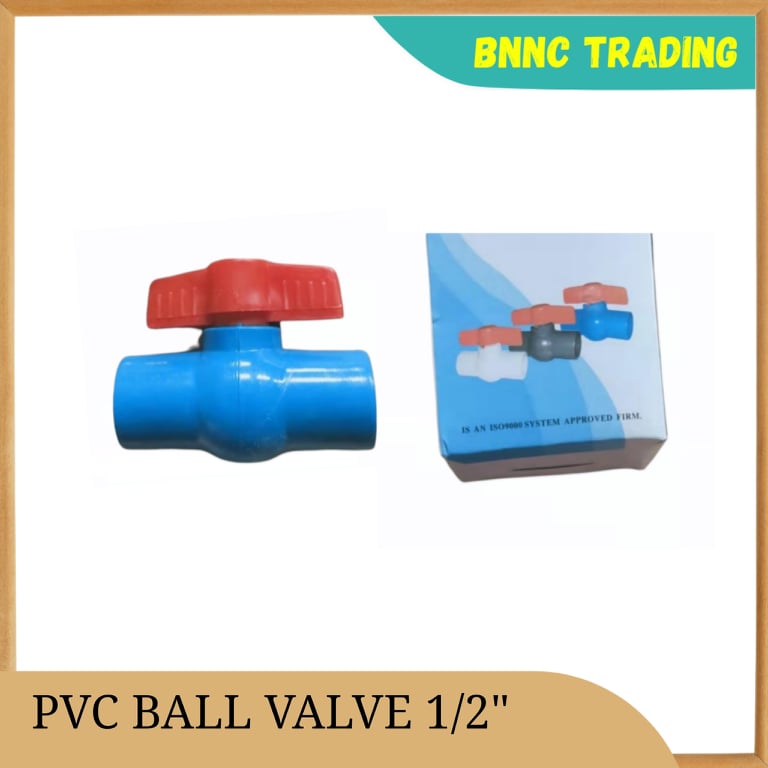 PVC BLUE BALL VALVE 1/2" 3/4" 1" | Lazada PH