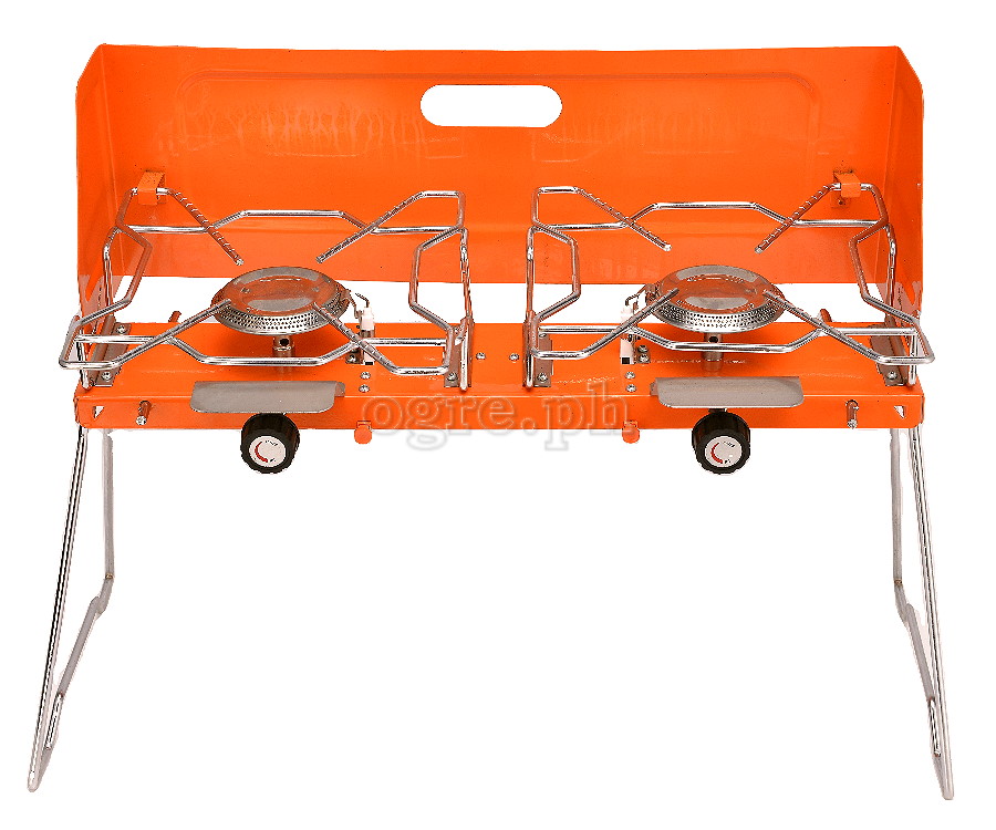 Portable 2-Burner Butane Stove with Folding Lid and Stand | Lazada PH
