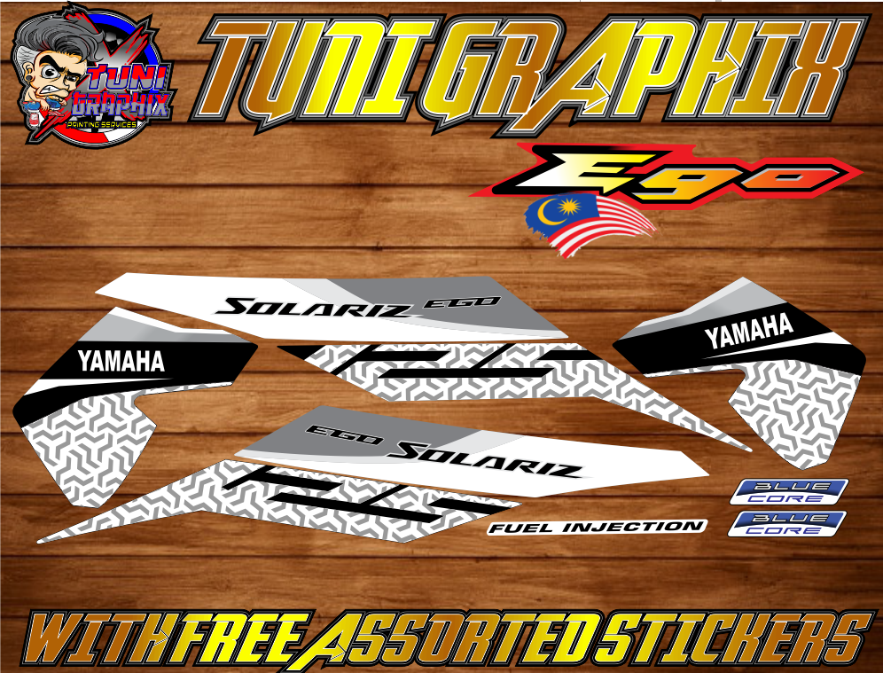 Mio i 125 Malaysian Decals ( Ver3 Ego Solariz ) | Lazada PH